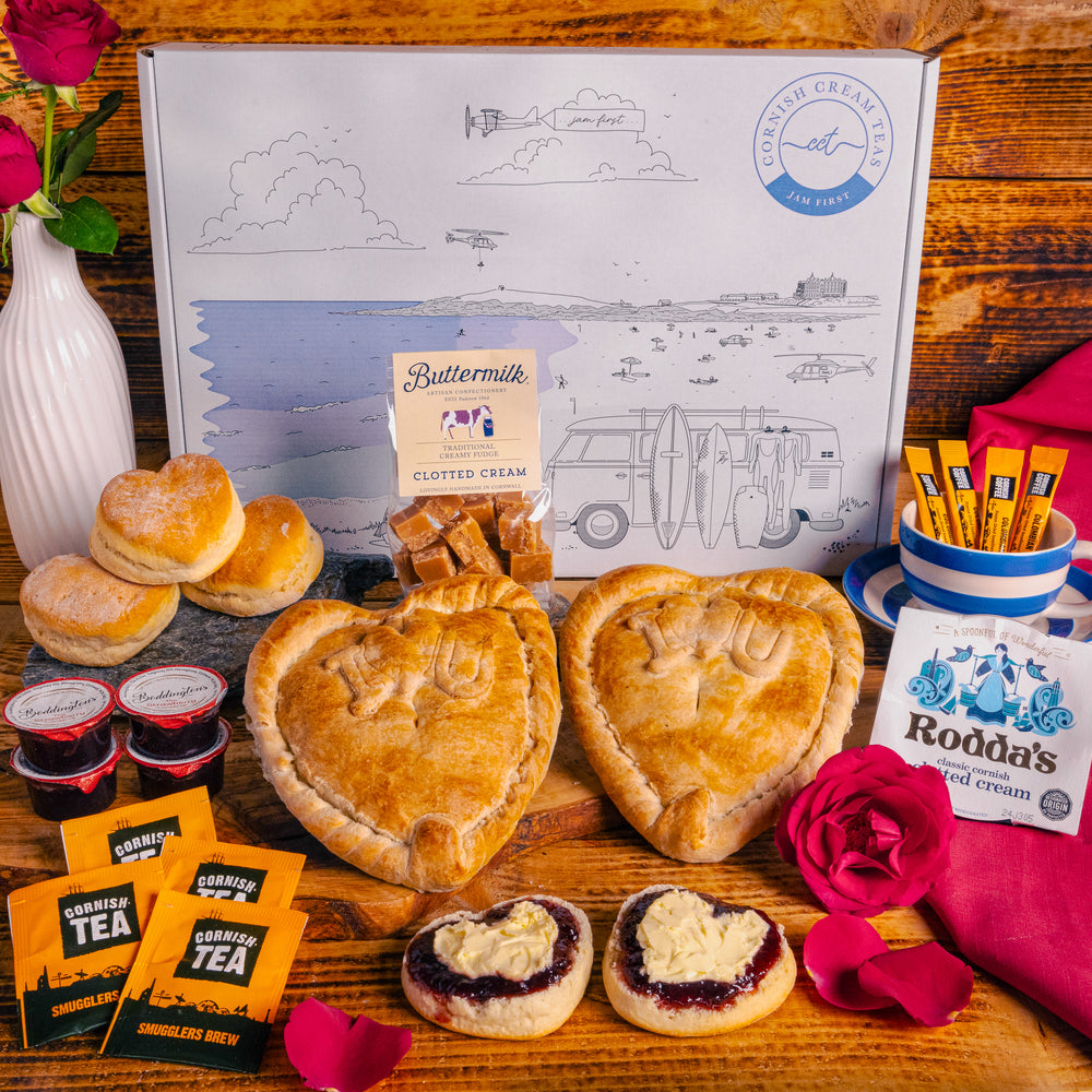 Cornish Cream Tea I Afternoon Tea Hamper Delivery I Cornwall Cream Tea ...