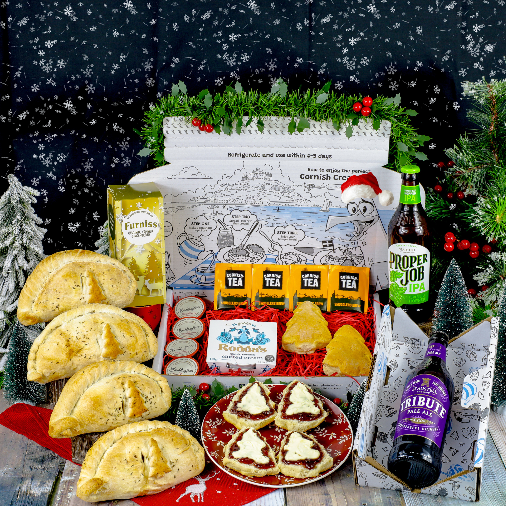 Cornish Hampers | Cornish Cream Tea | Mother's Day Gift Boxes – Cornish ...