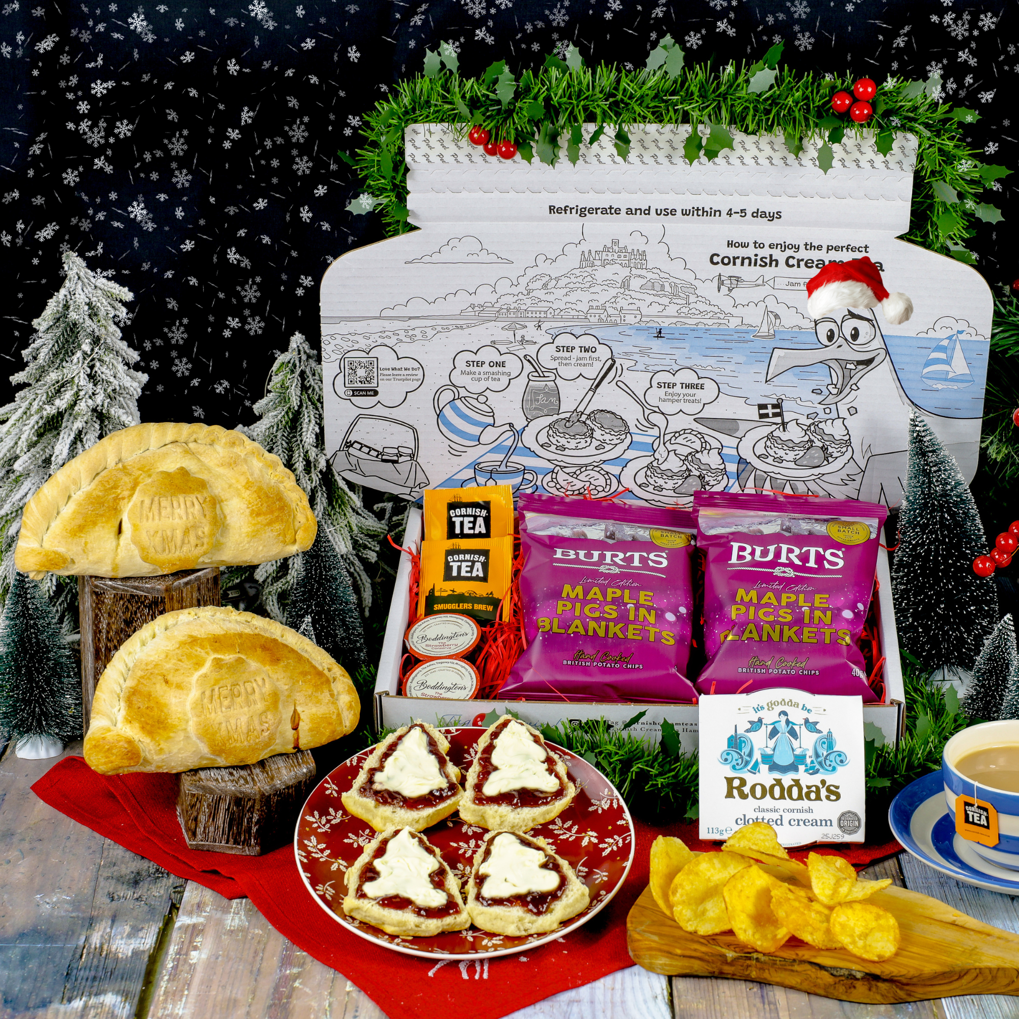 Cornish Hampers | Cornish Cream Tea | Mother's Day Gift Boxes – Cornish ...