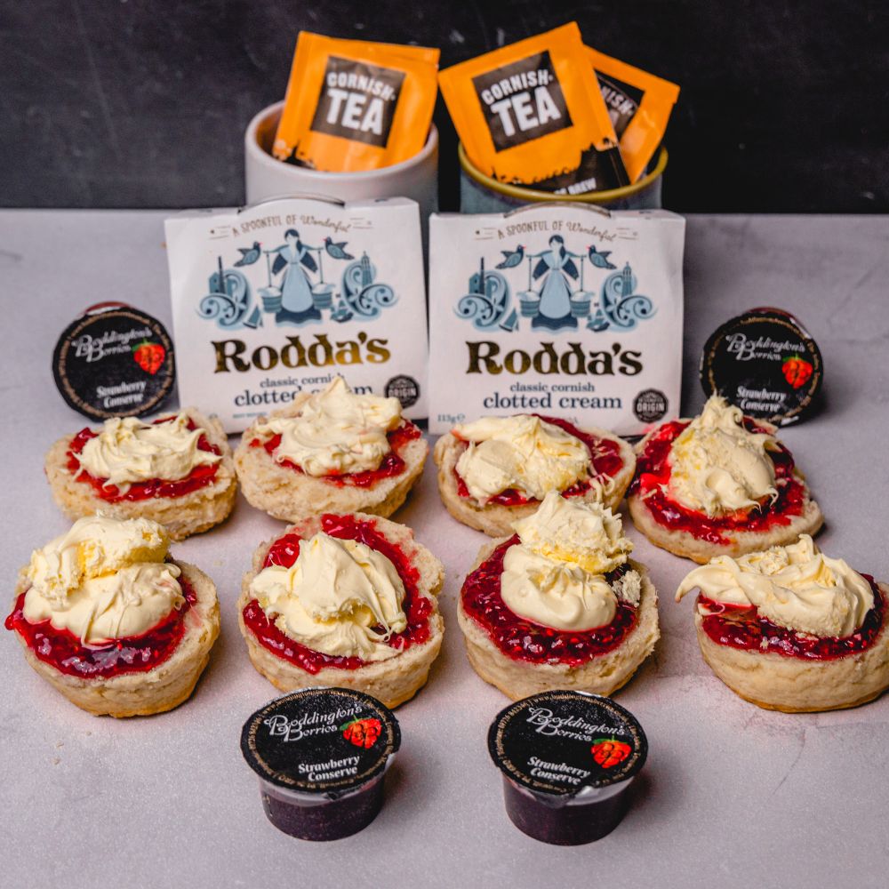 Cornish Cream Tea I Afternoon Tea Hamper Delivery I Cornwall Cream Tea – Cornish Cream Teas