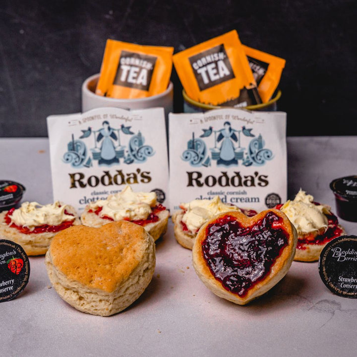 Cornish Cream Tea I Afternoon Tea Hamper Delivery I Cornwall Cream Tea ...