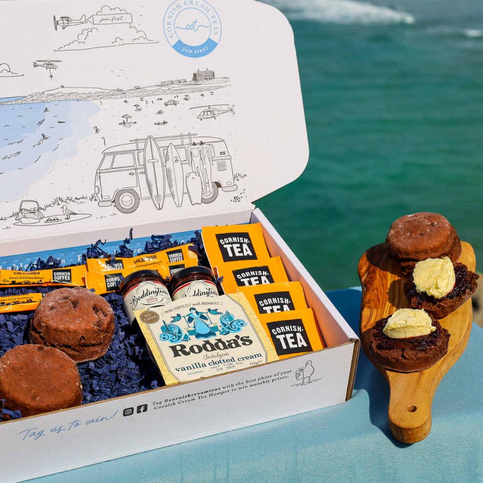 The Black Forest Cream Tea – Cornish Cream Teas