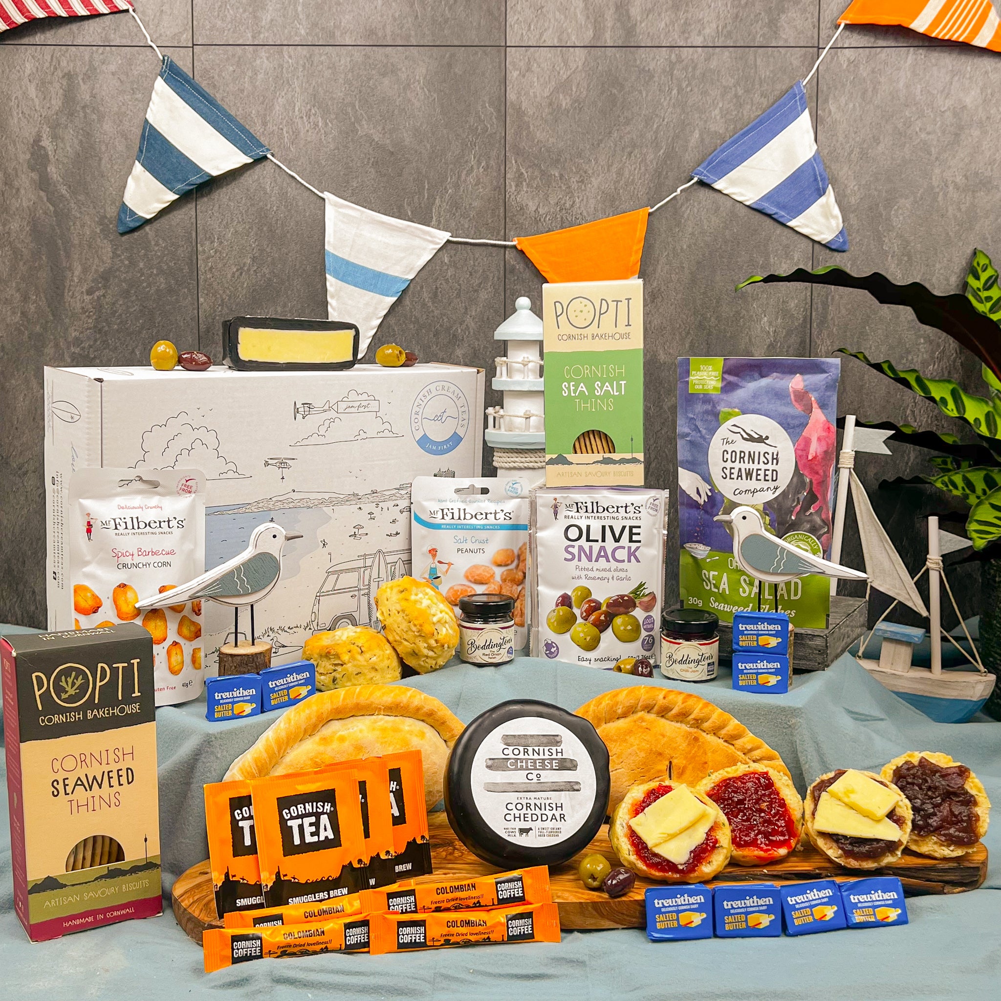 Cornish Cream Tea I Afternoon Tea Hamper Delivery I Cornwall Cream Tea ...