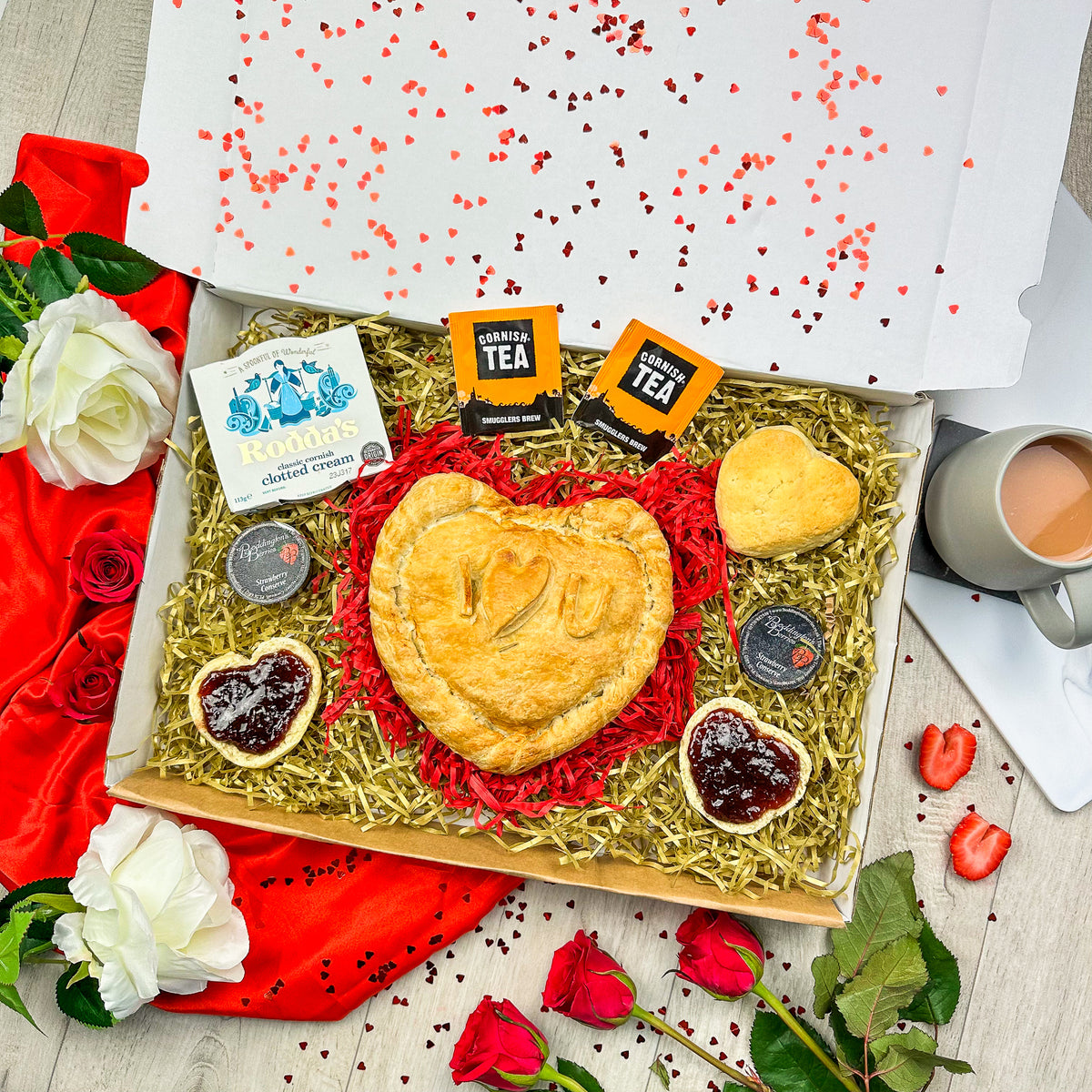 Cornish Cream Tea I Afternoon Tea Hamper Delivery I Cornwall Cream Tea ...