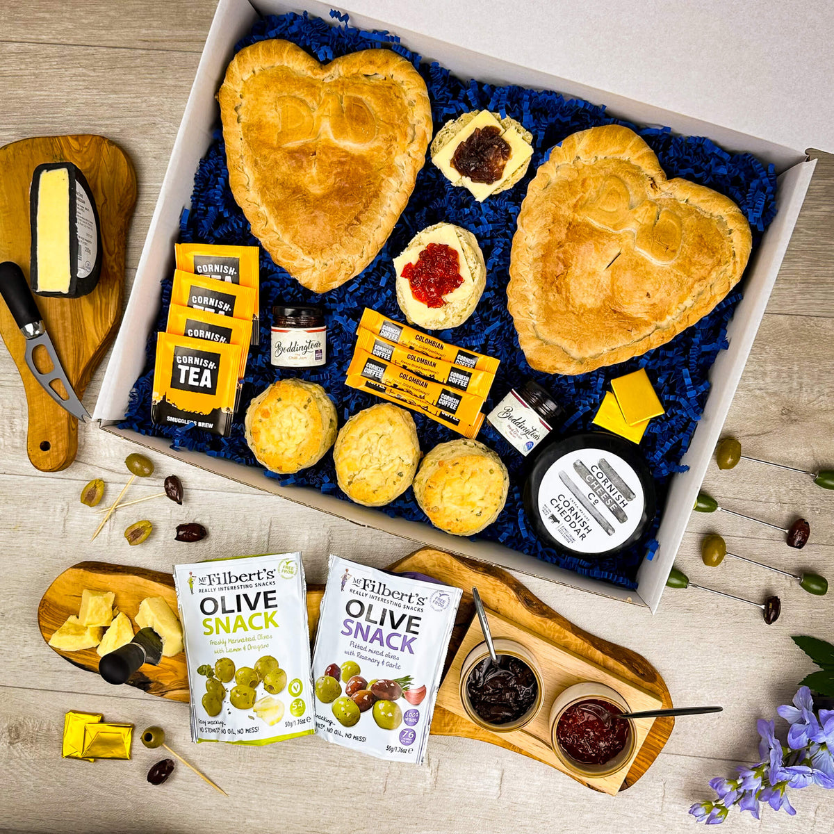 Cornish Cream Tea I Afternoon Tea Hamper Delivery I Cornwall Cream Tea ...