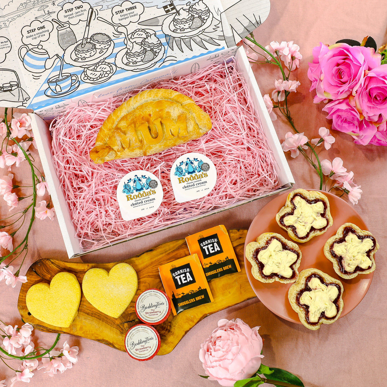 The Mum Pasty & Cream Tea Box – Cornish Cream Teas
