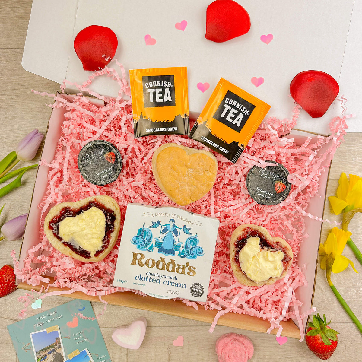 Cornish Cream Tea I Afternoon Tea Hamper Delivery I Cornwall Cream Tea ...