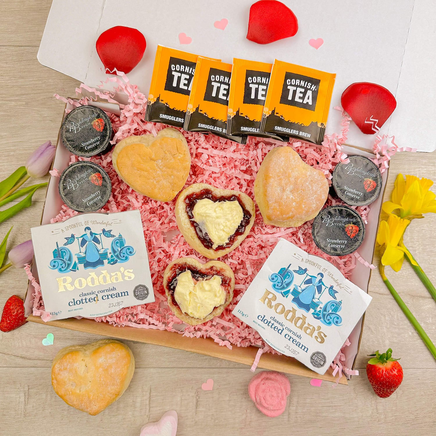 Cornish Cream Tea I Afternoon Tea Hamper Delivery I Cornwall Cream Tea ...