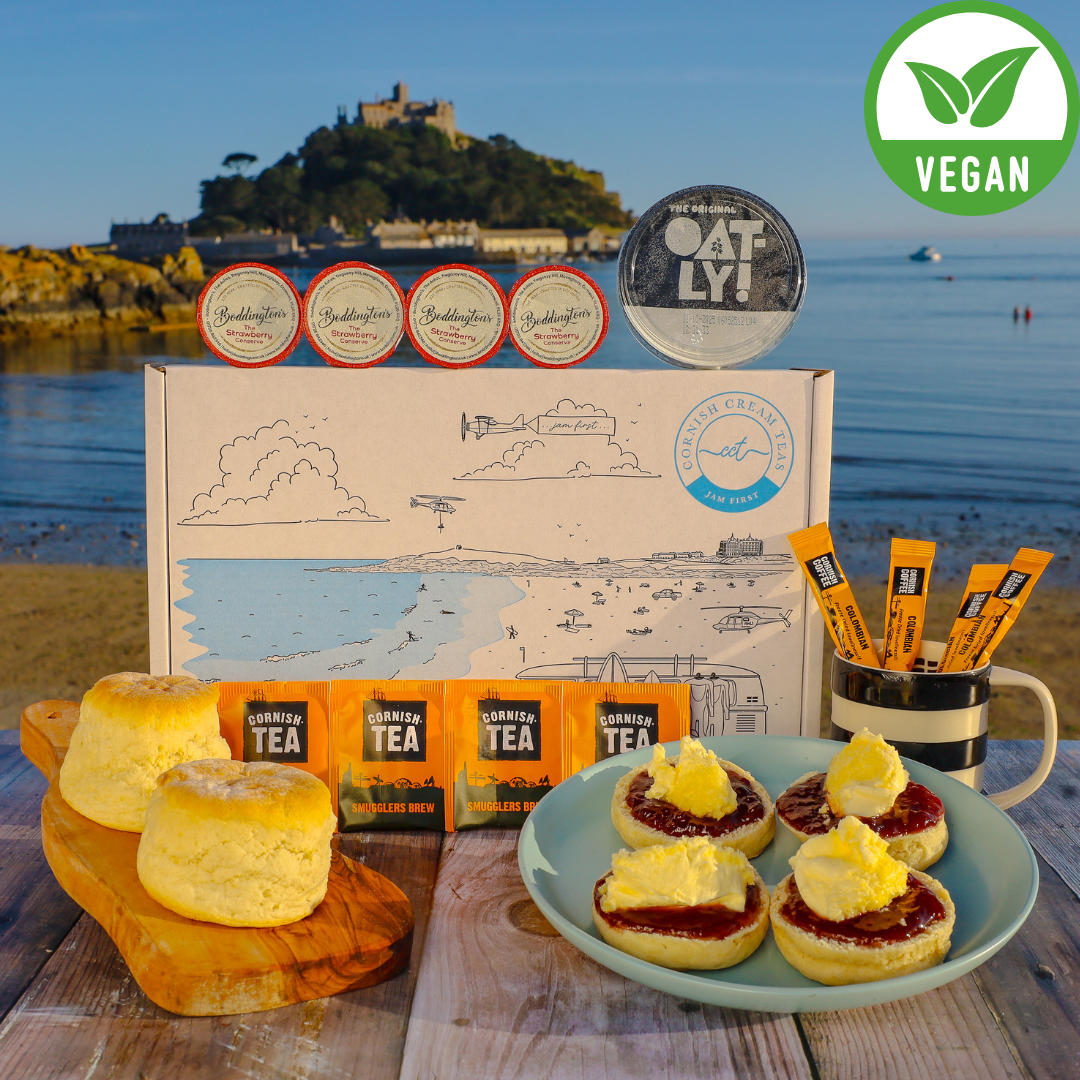 The Vegan Cream Tea Hamper – Cornish Cream Teas