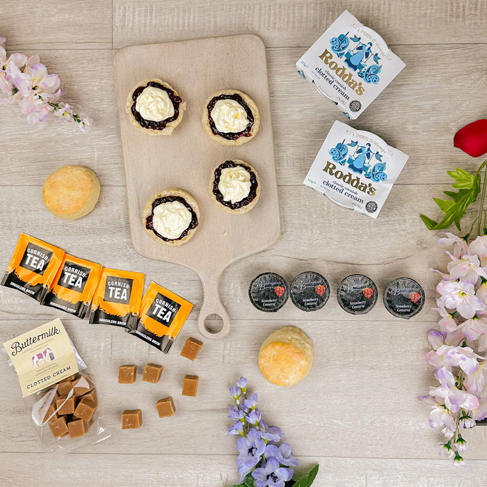 Cornish Cream Tea I Afternoon Tea Hamper Delivery I Cornwall Cream Tea ...